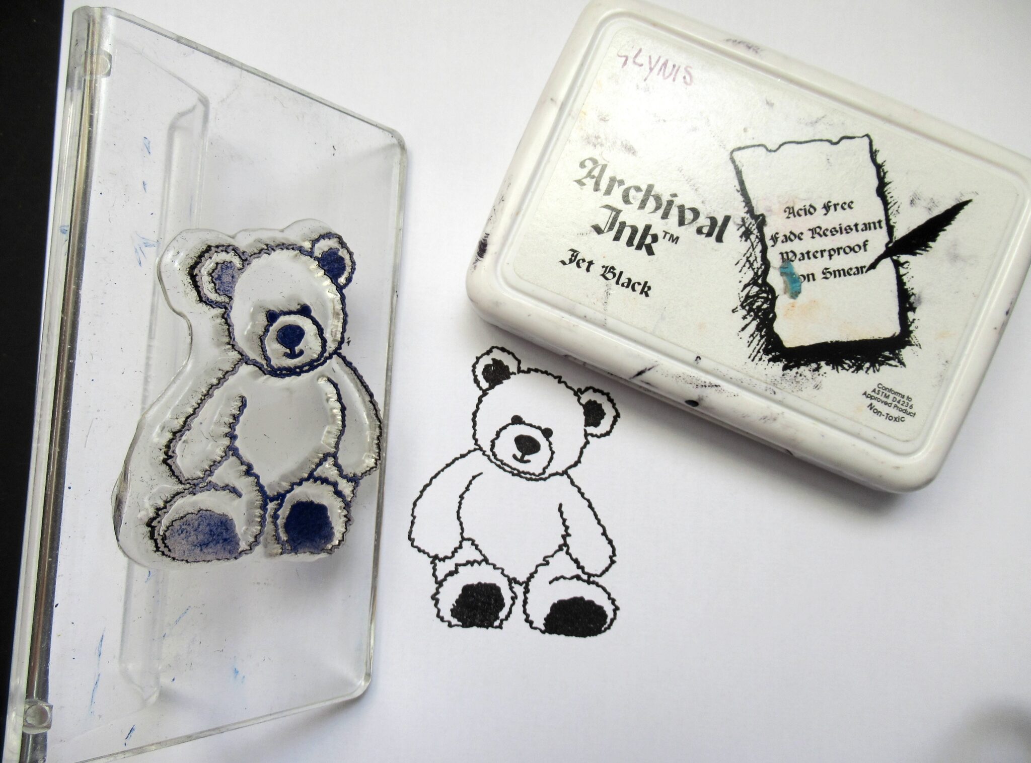 Clarity Matters Blog Tutorial: A Fluffy Teddy Bear