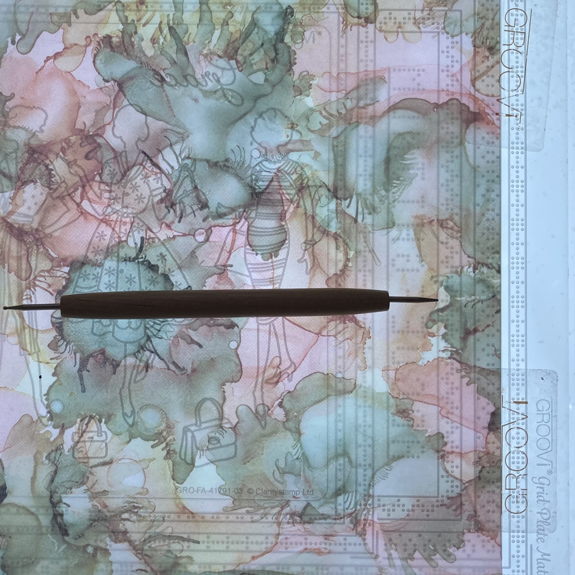 Clarity Matters Blog Tutorial: Using Designer Parchment and Matching Paper