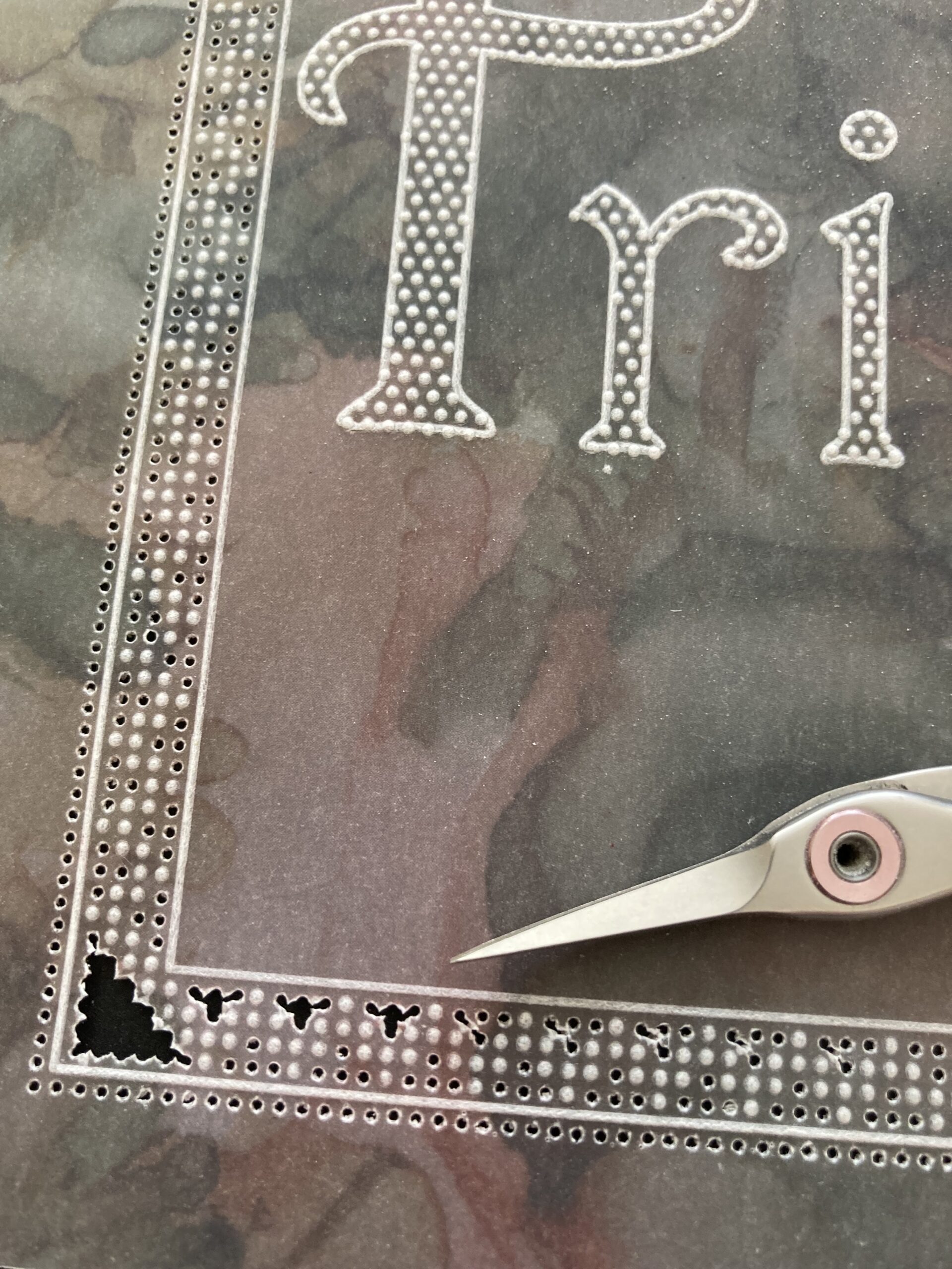 Clarity Matters Blog Tutorial: Using Designer Parchment and Matching Paper