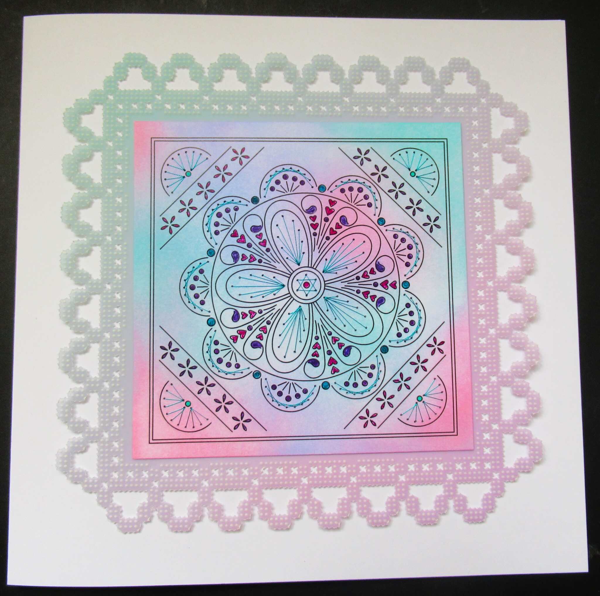 Clarity Matters Blog Tutorial: Paper Stitch meets Parchment