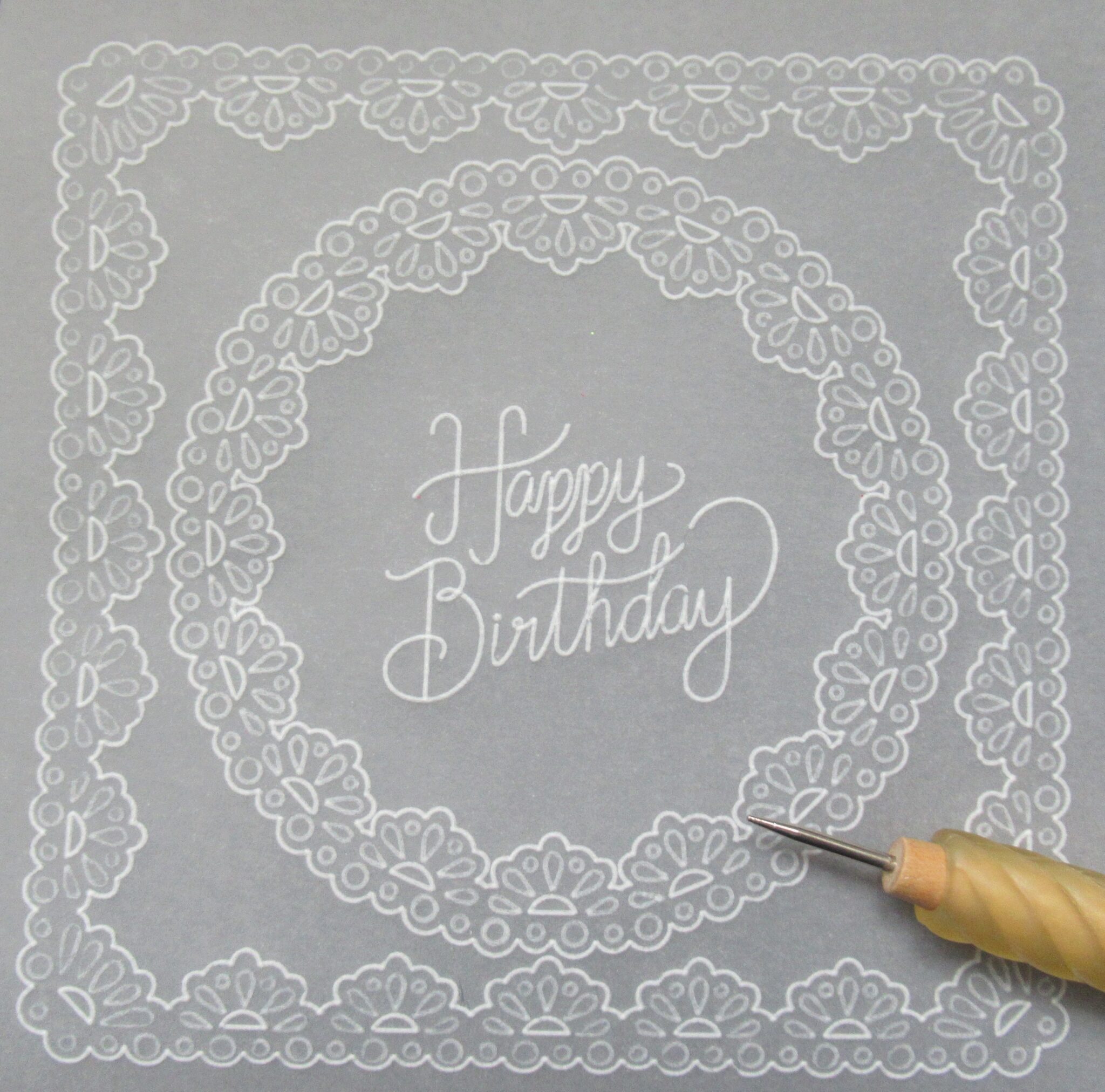 Clarity Matters Blog Tutorial: Words in Fancy Frames