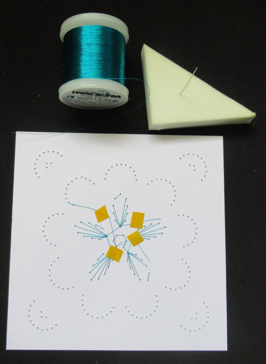 Clarity Matters Blog Tutorial: Paper Stitch meets Parchment