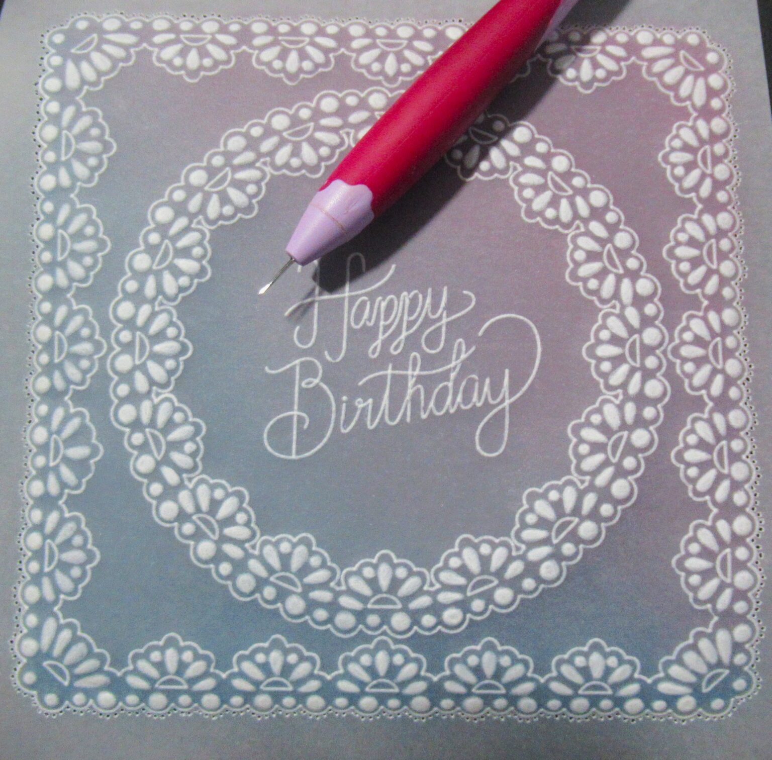 Clarity Matters Blog Tutorial: Words in Fancy Frames