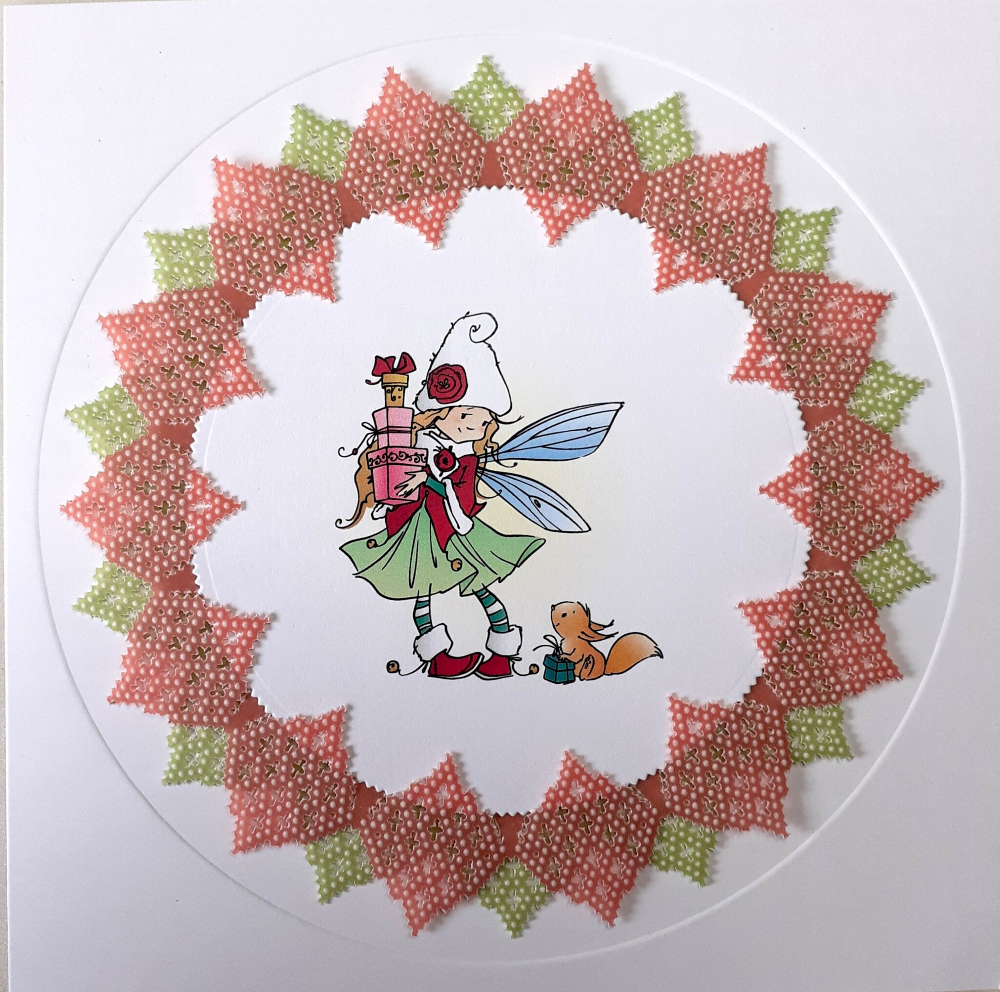 Clarity Matters Blog Tutorial: Diagonal Circle Grid – Peace