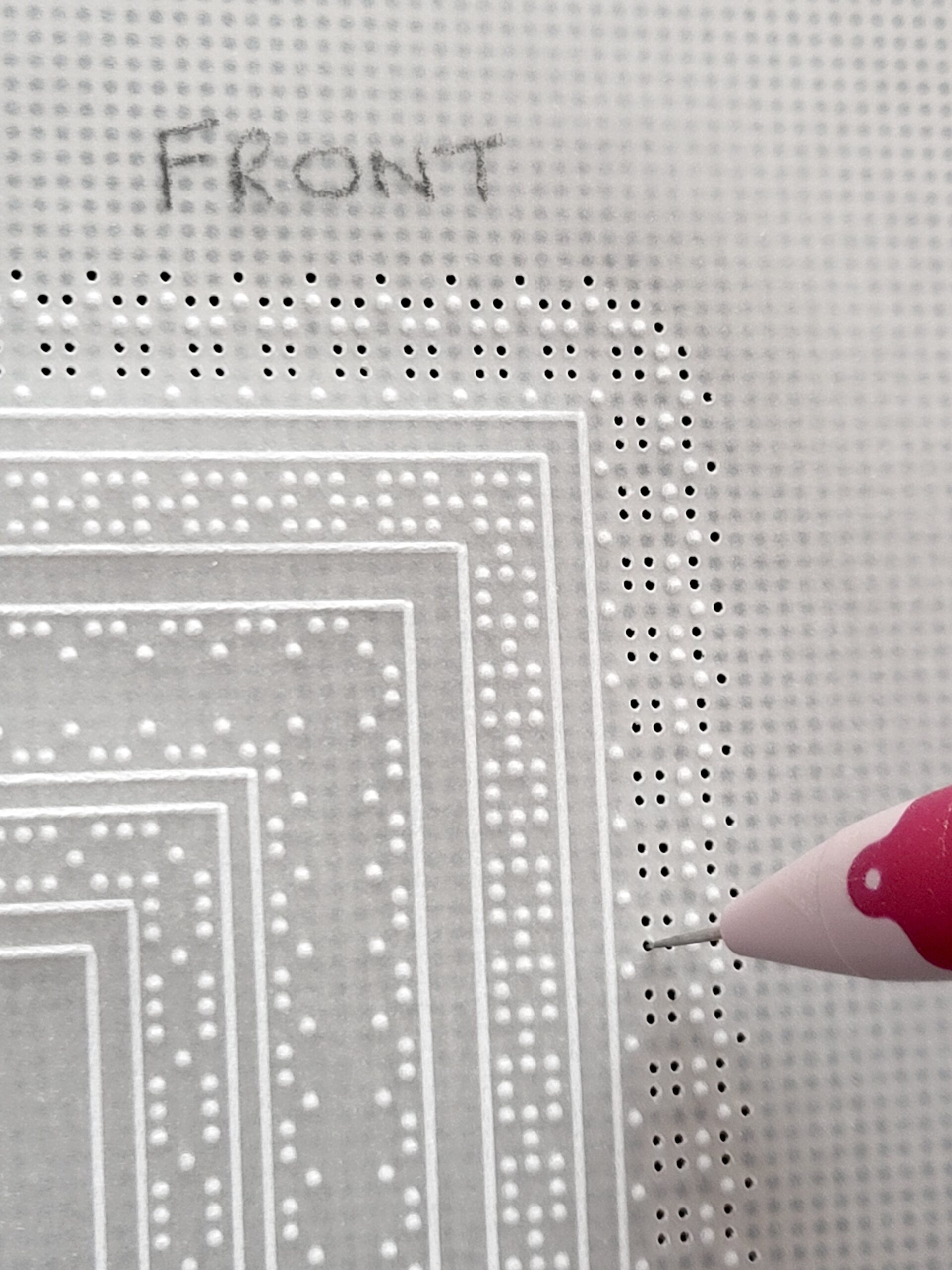 Clarity Matters Blog Tutorial: A Piercing Grid in conjunction with a ...