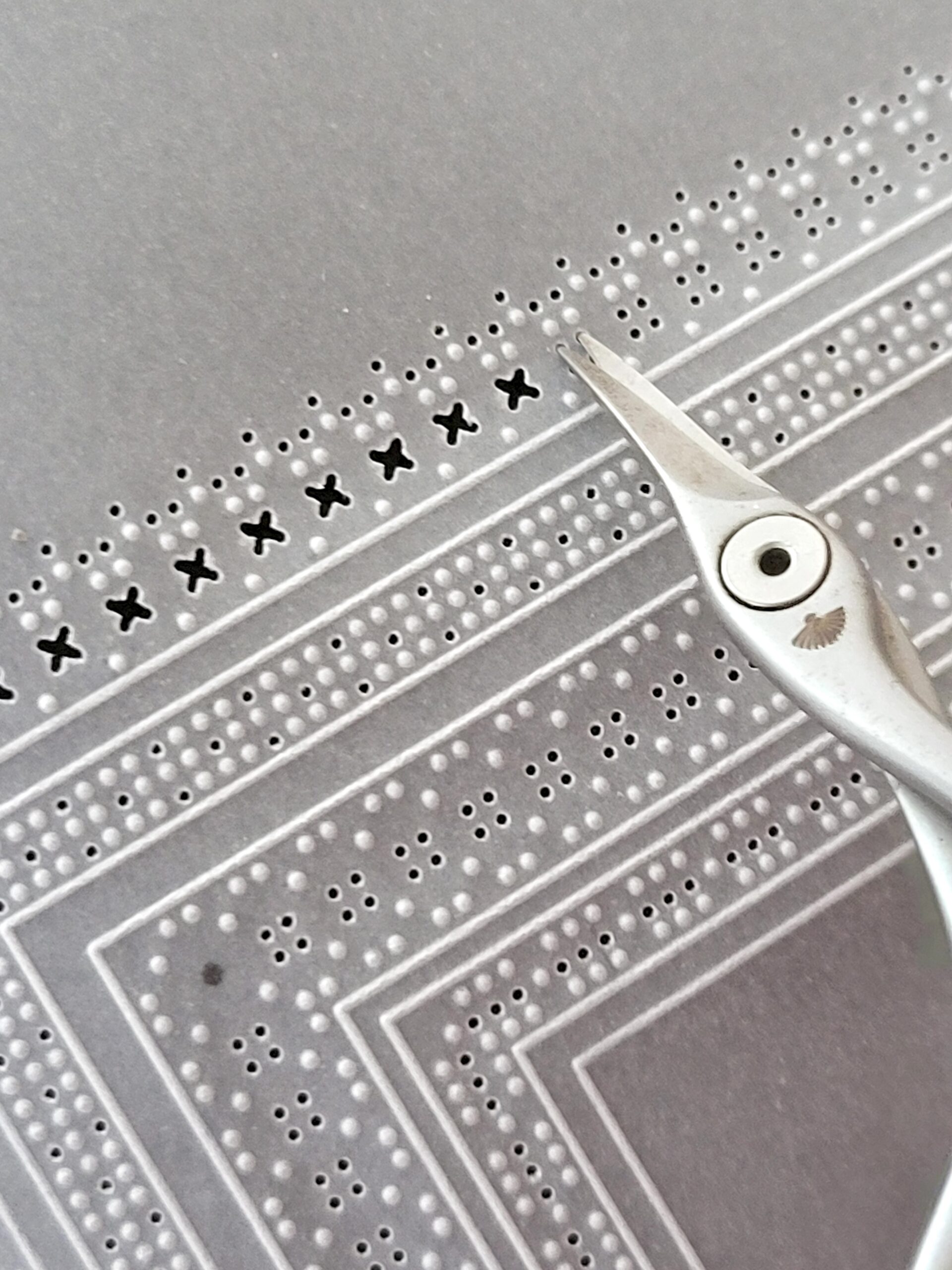 Clarity Matters Blog Tutorial: A Piercing Grid in conjunction with a ...