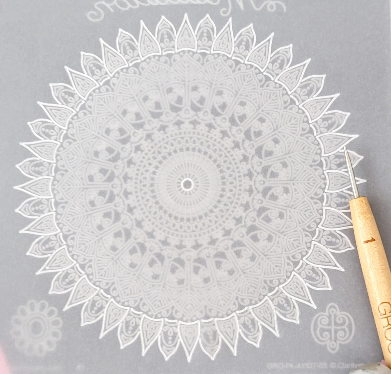 Clarity Matters Blog Tutorial: How To Make a Layered Mandala