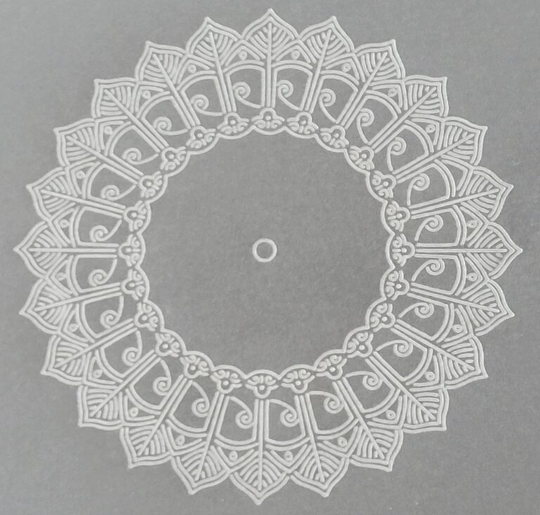 Clarity Matters Blog Tutorial: How To Make a Layered Mandala