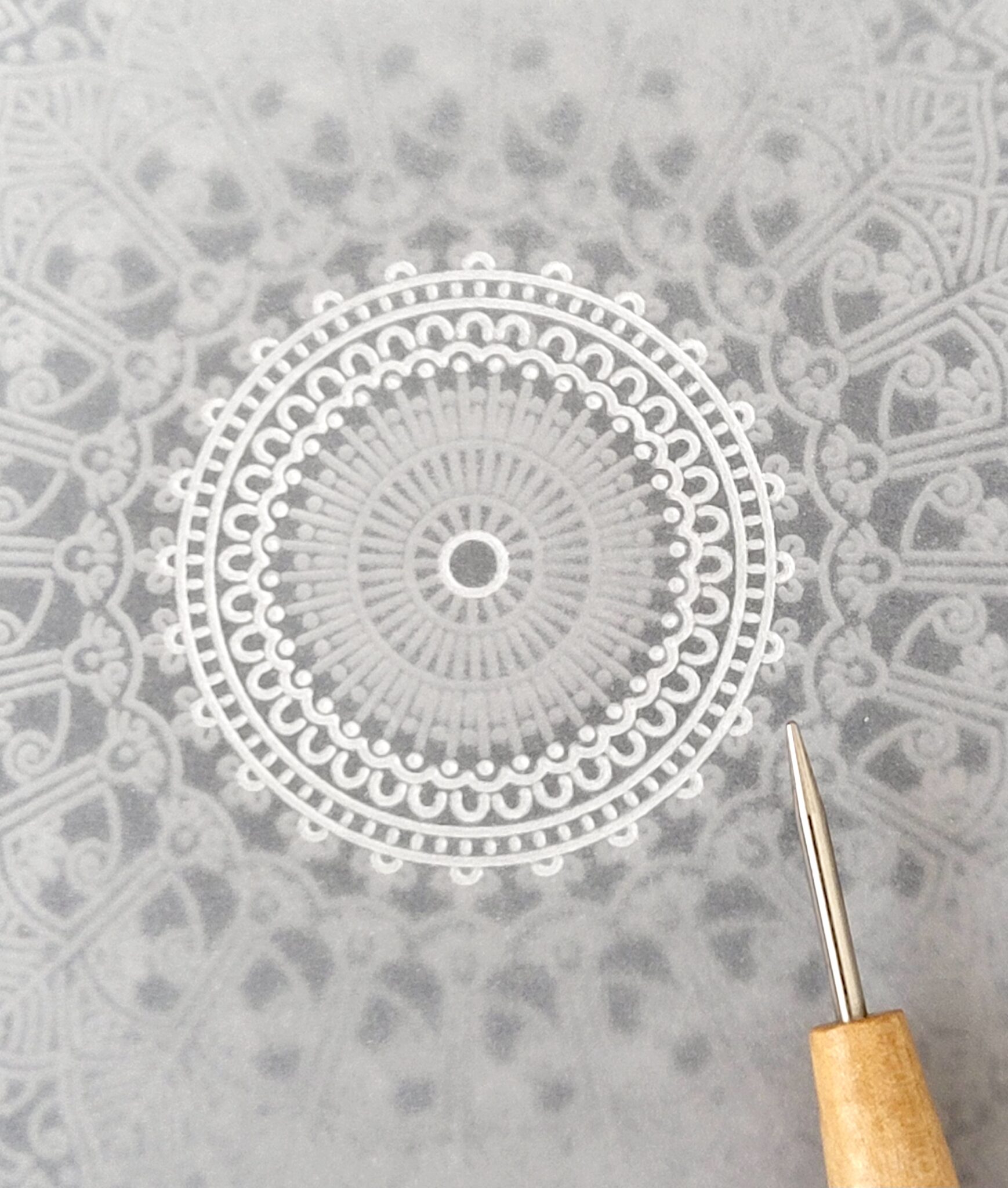 Clarity Matters Blog Tutorial: How To Make a Layered Mandala