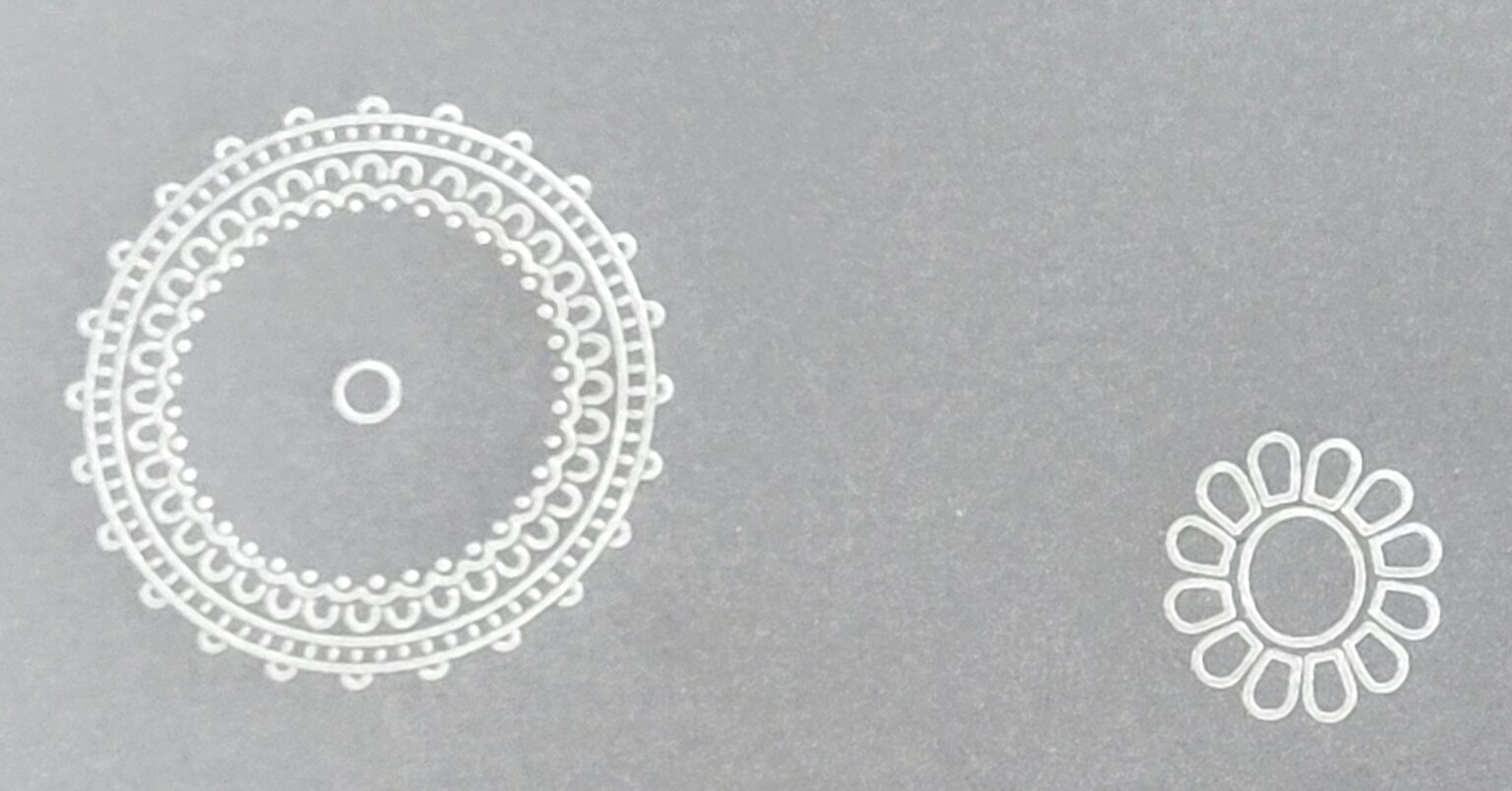 Clarity Matters Blog Tutorial: How To Make a Layered Mandala