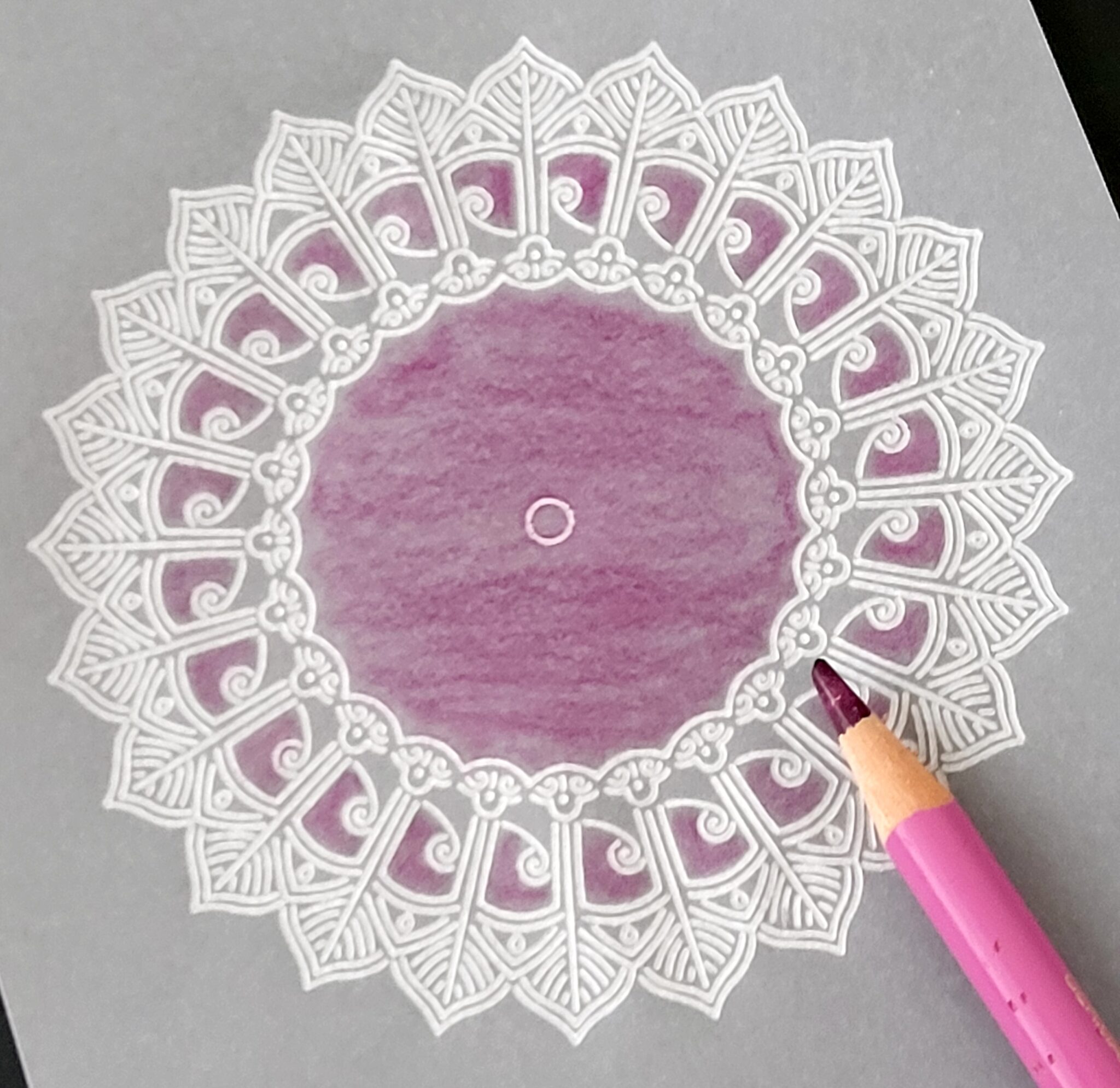 Clarity Matters Blog Tutorial: How To Make a Layered Mandala