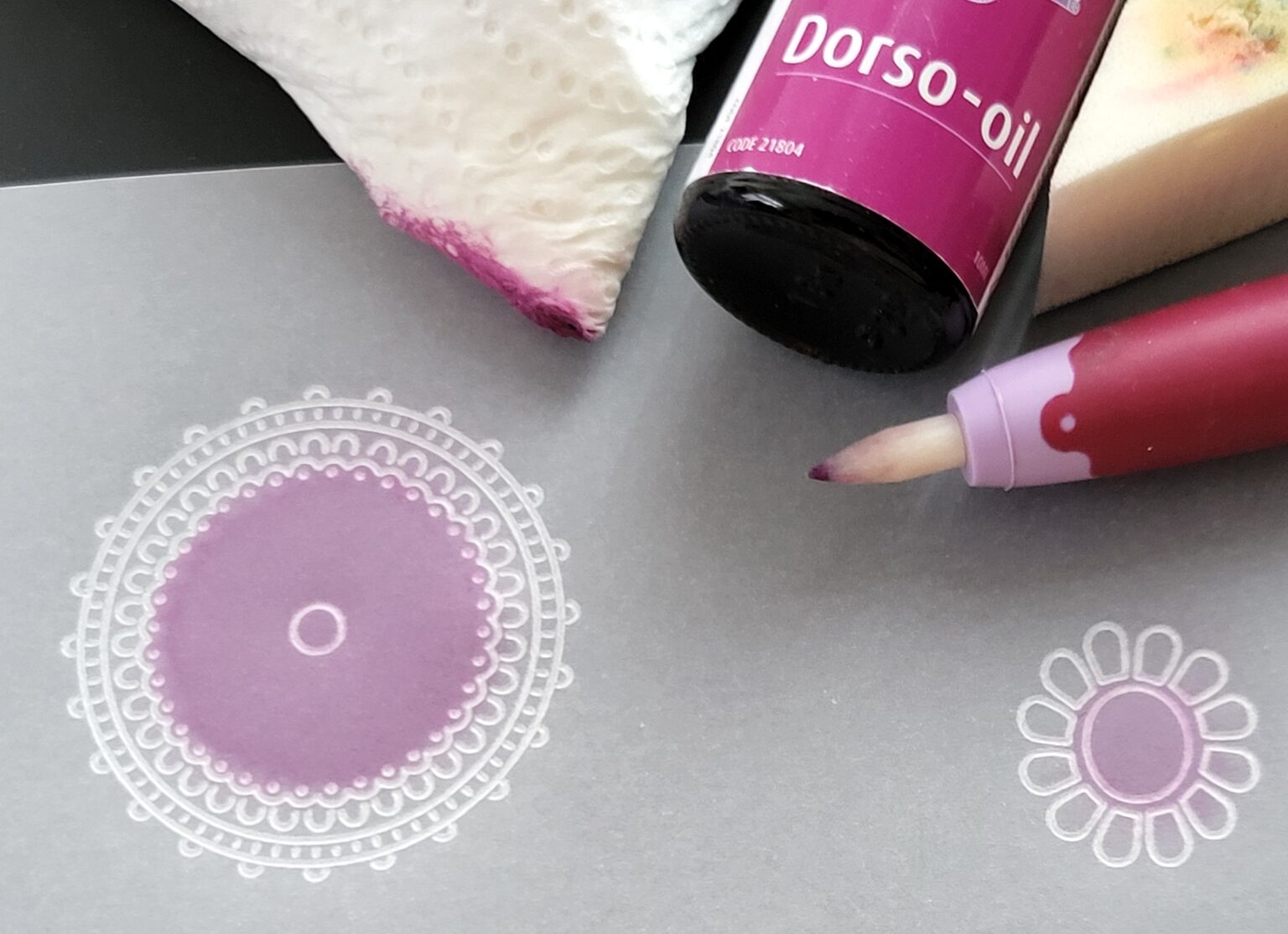Clarity Matters Blog Tutorial: How To Make a Layered Mandala