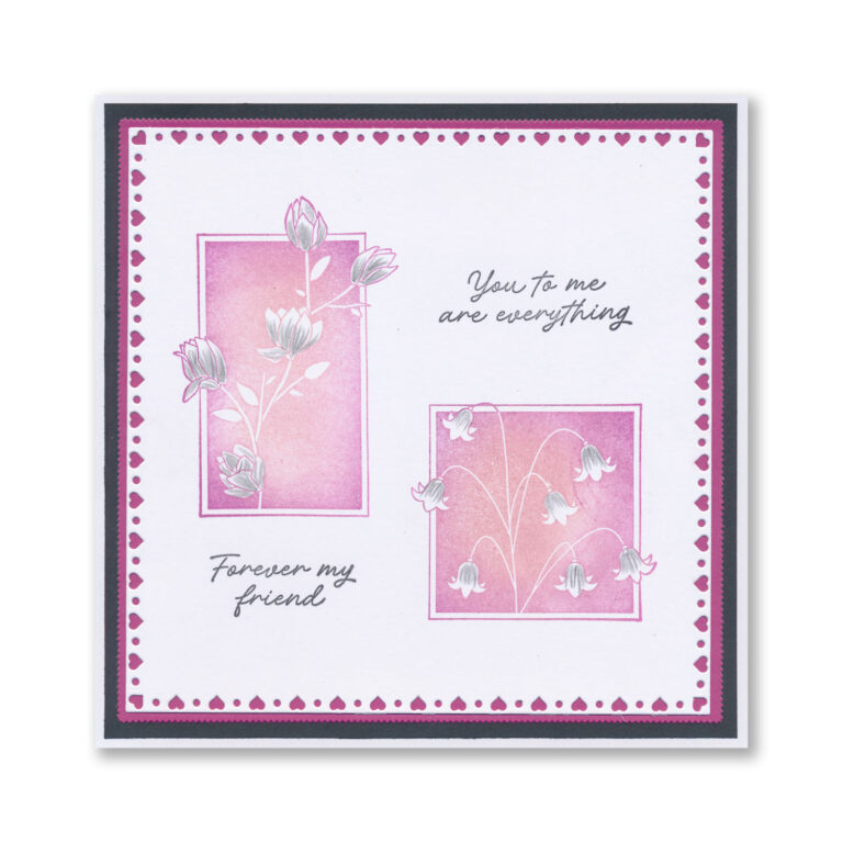 Create & Craft TV Shows – A Medley of Silhouette Frame Stamp Sets