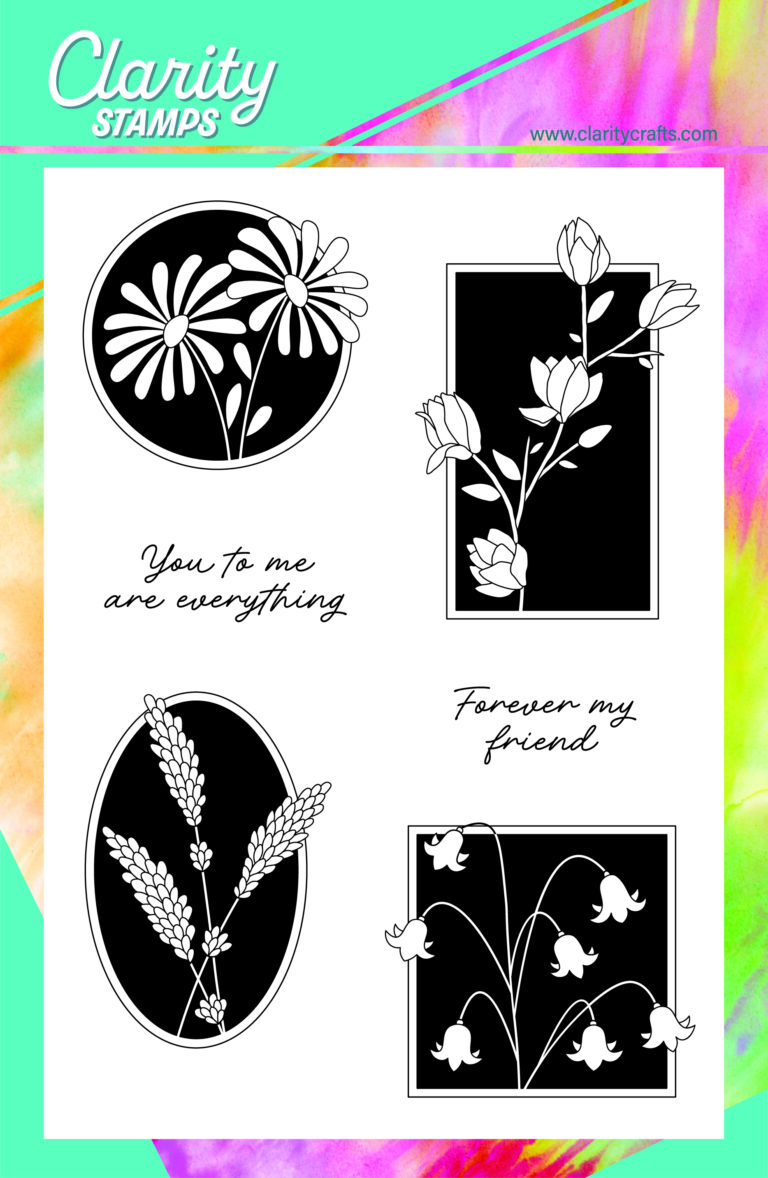 Create & Craft TV Shows – A Medley of Silhouette Frame Stamp Sets