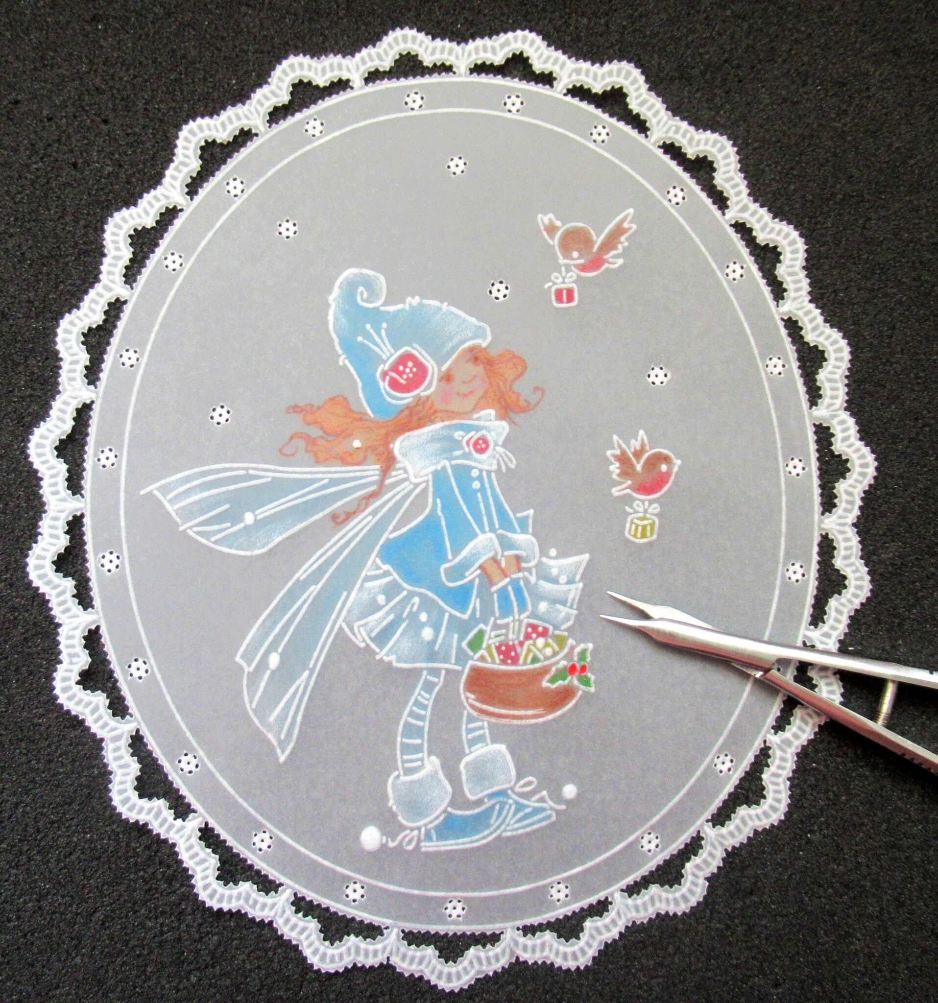 Clarity Matters Blog Tutorial: Christmas Poppet