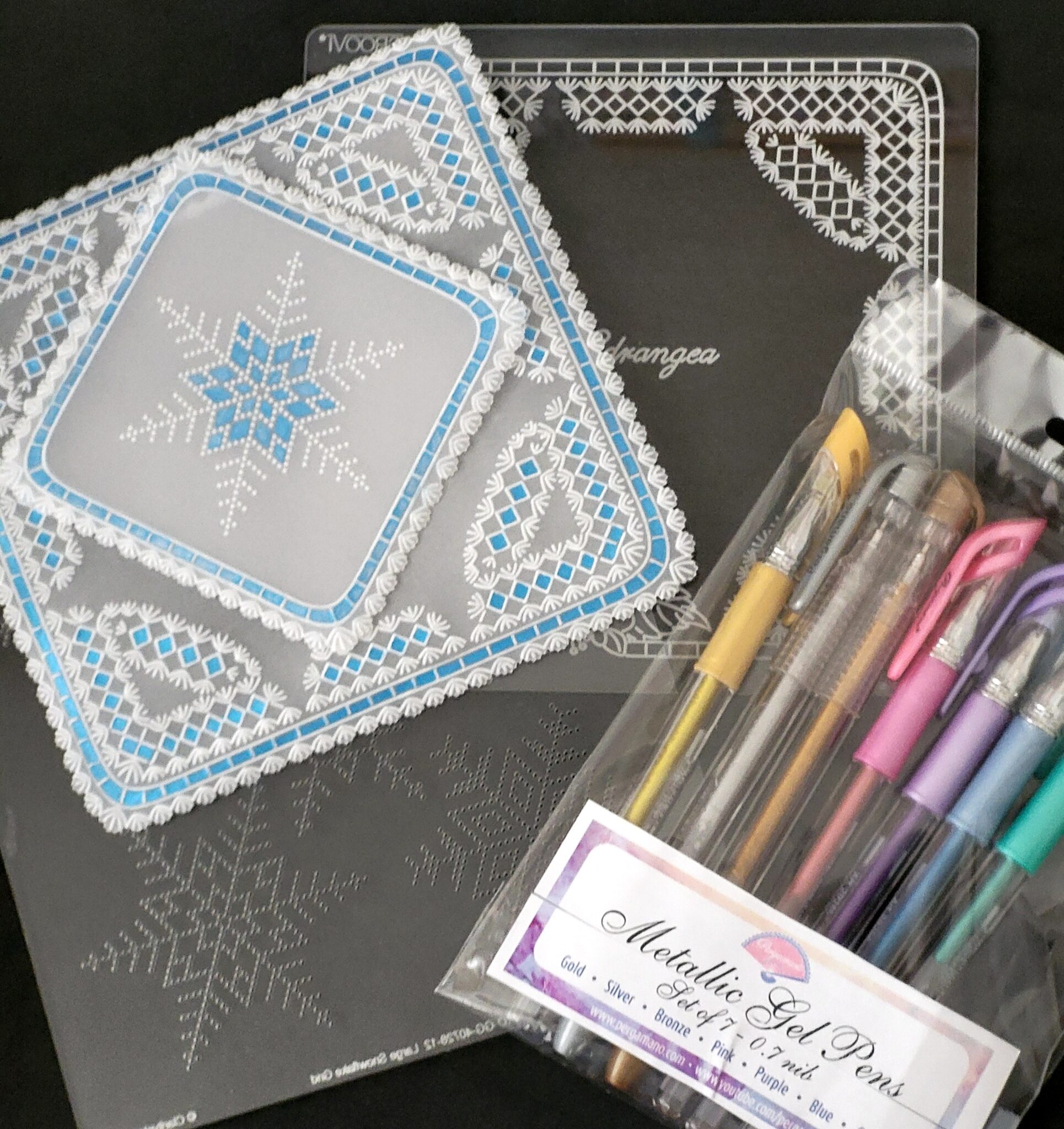 Clarity Matters Blog Tutorial: How To Make a Snowflake Card