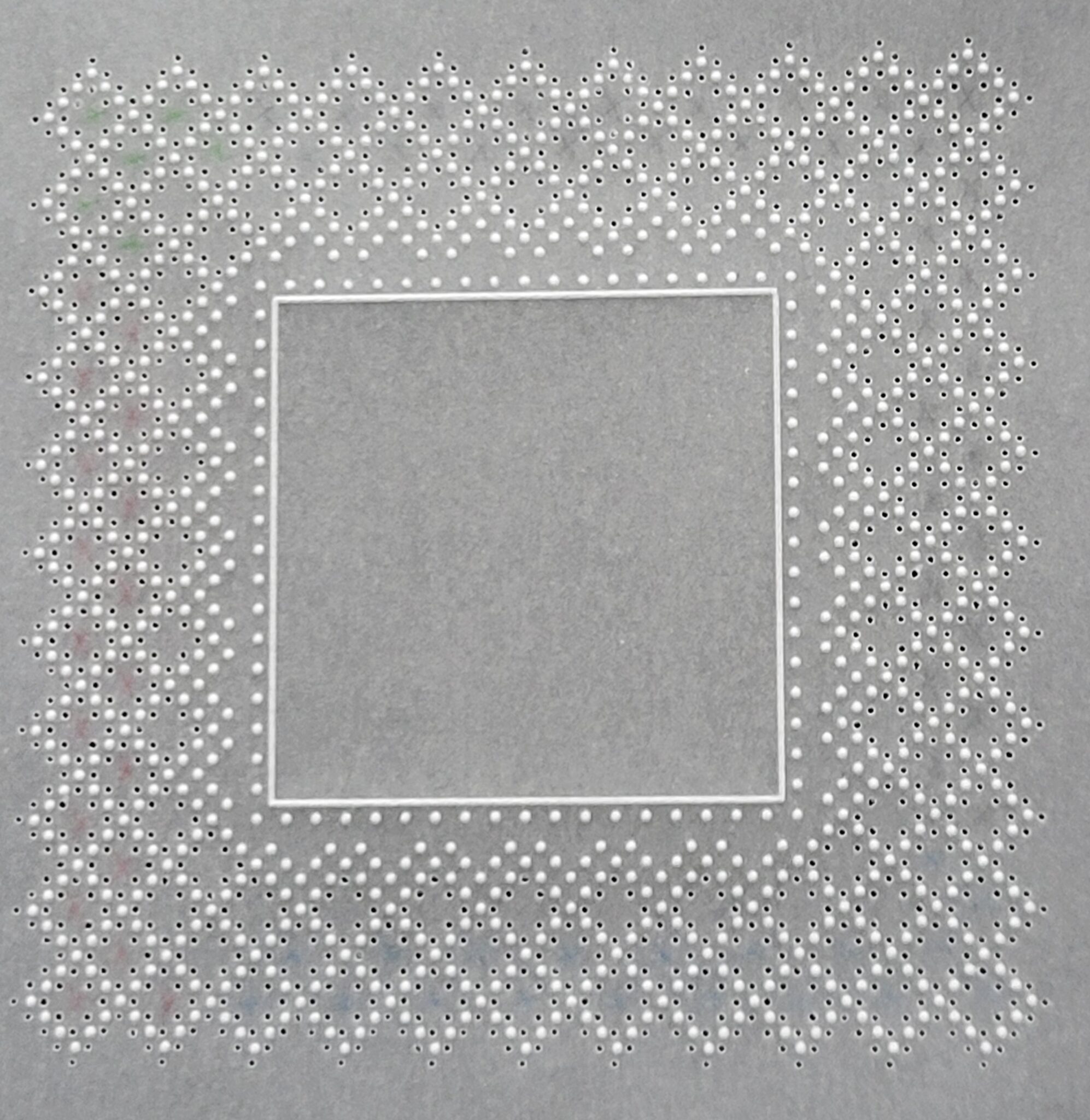 Clarity Matters Blog Tutorial: Lacy Cutwork Frame