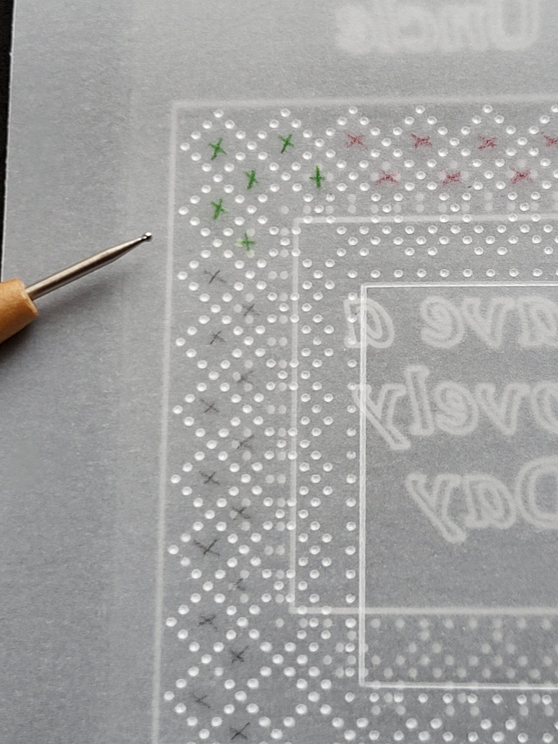 Clarity Matters Blog Tutorial: Lacy Cutwork Frame