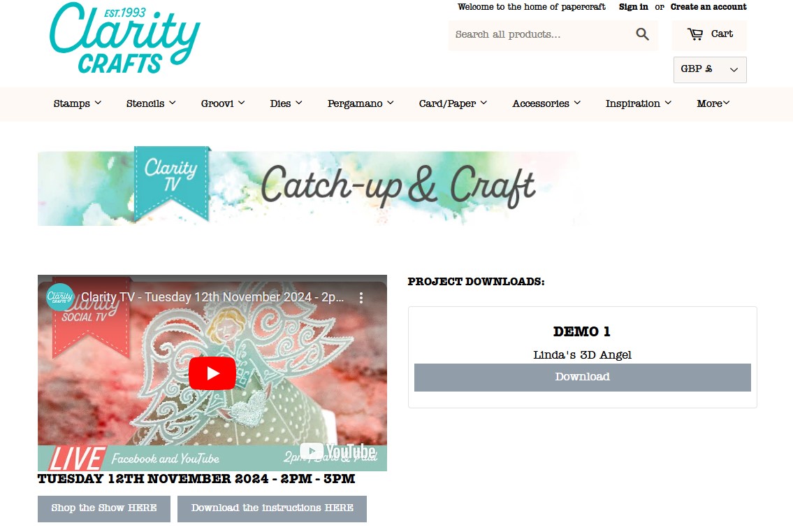Clarity Social TV – Catch-up & Craft