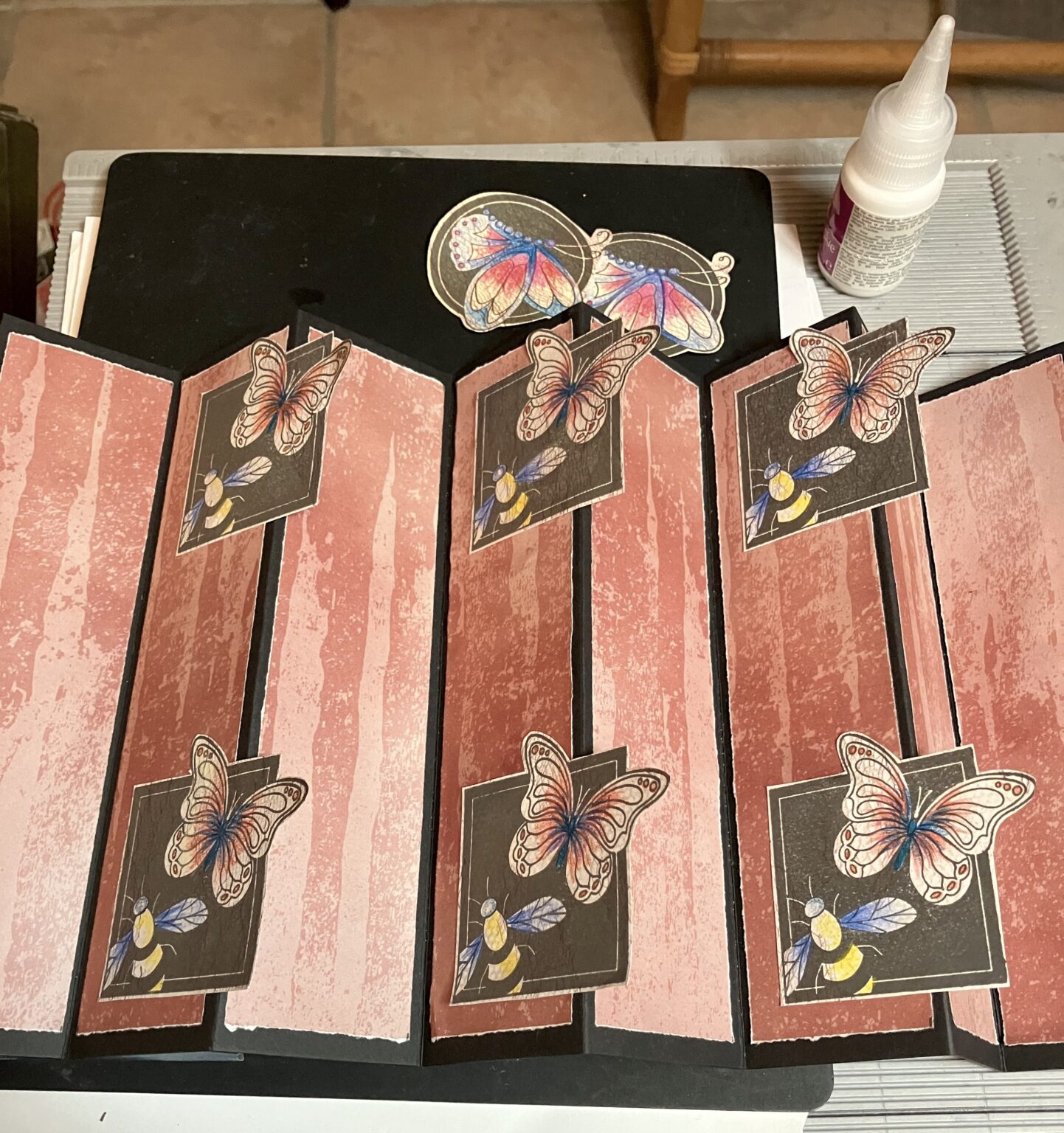 Clarity Matters Blog Tutorial: Making A Concertina Card